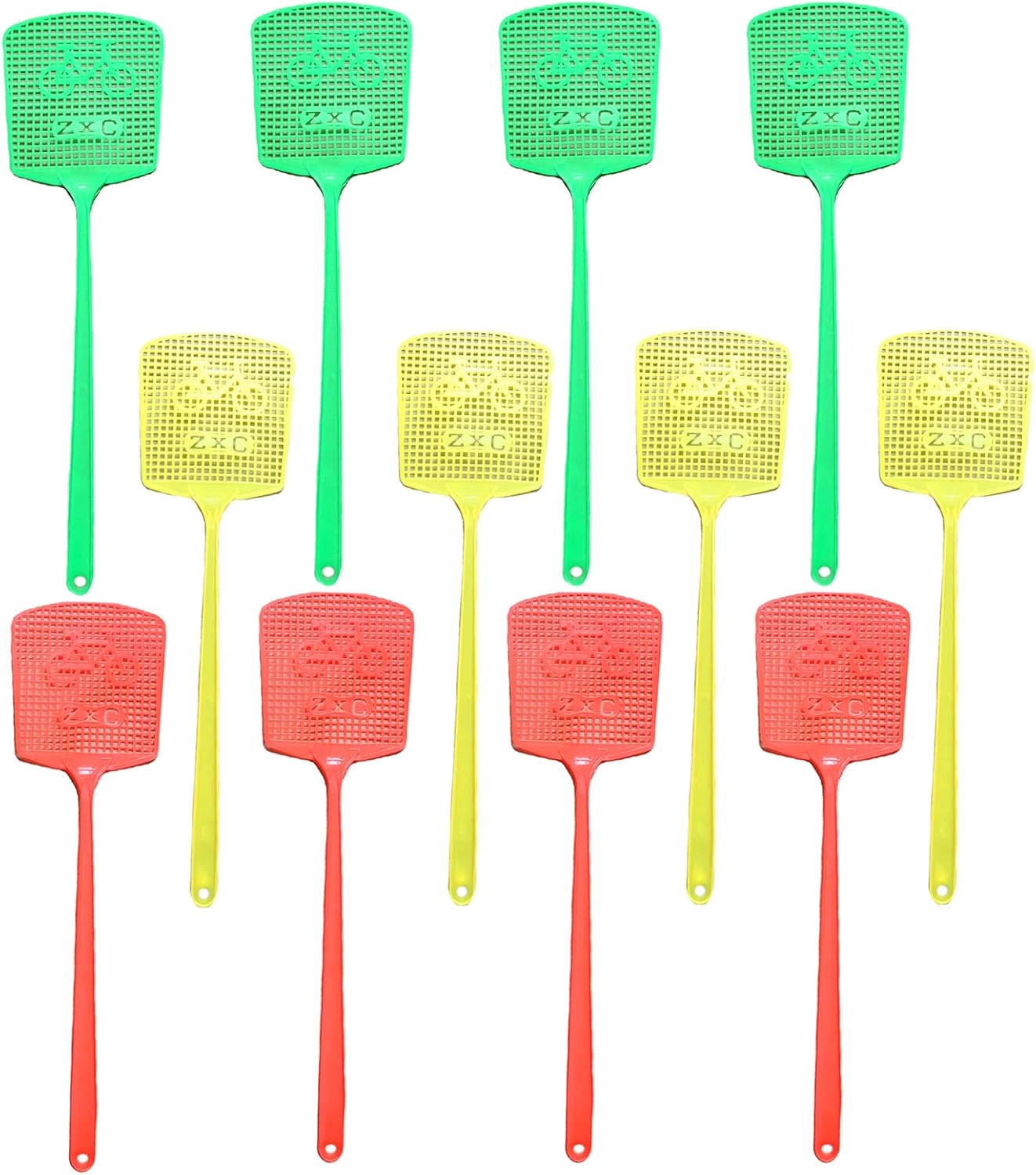 GeekerChip 12 Pièces Tapettes à Mouches Souples,Tapette à Mouches ...