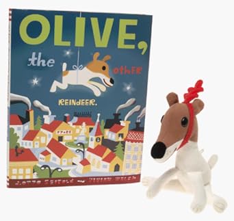 Olive, the Other Reindeer: Book and Doll: Vivian Walsh, J.otto Seibold ...