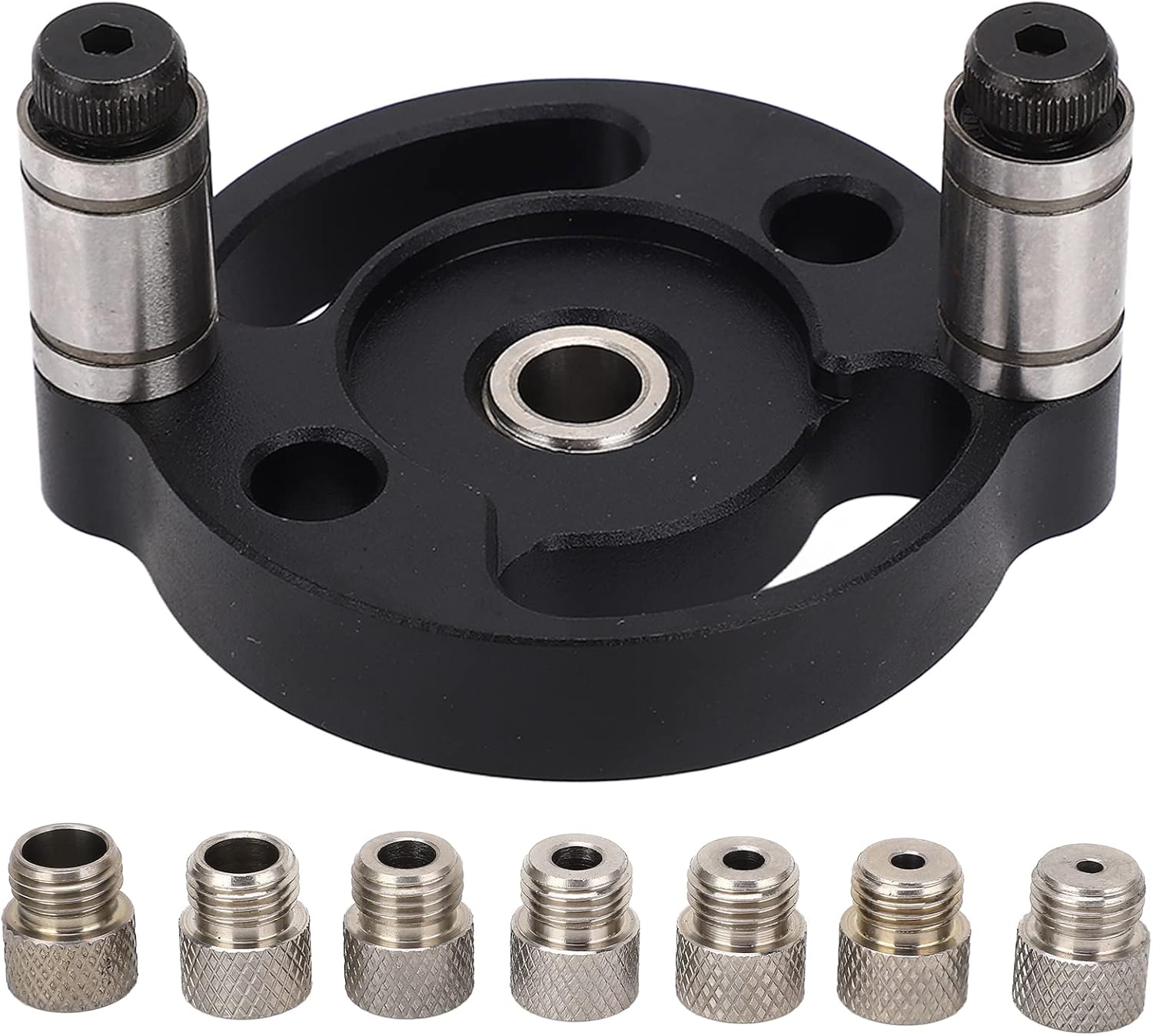 Self Centering Doweling Jig, Hole Puncher Fixture Single Drill Guide ...