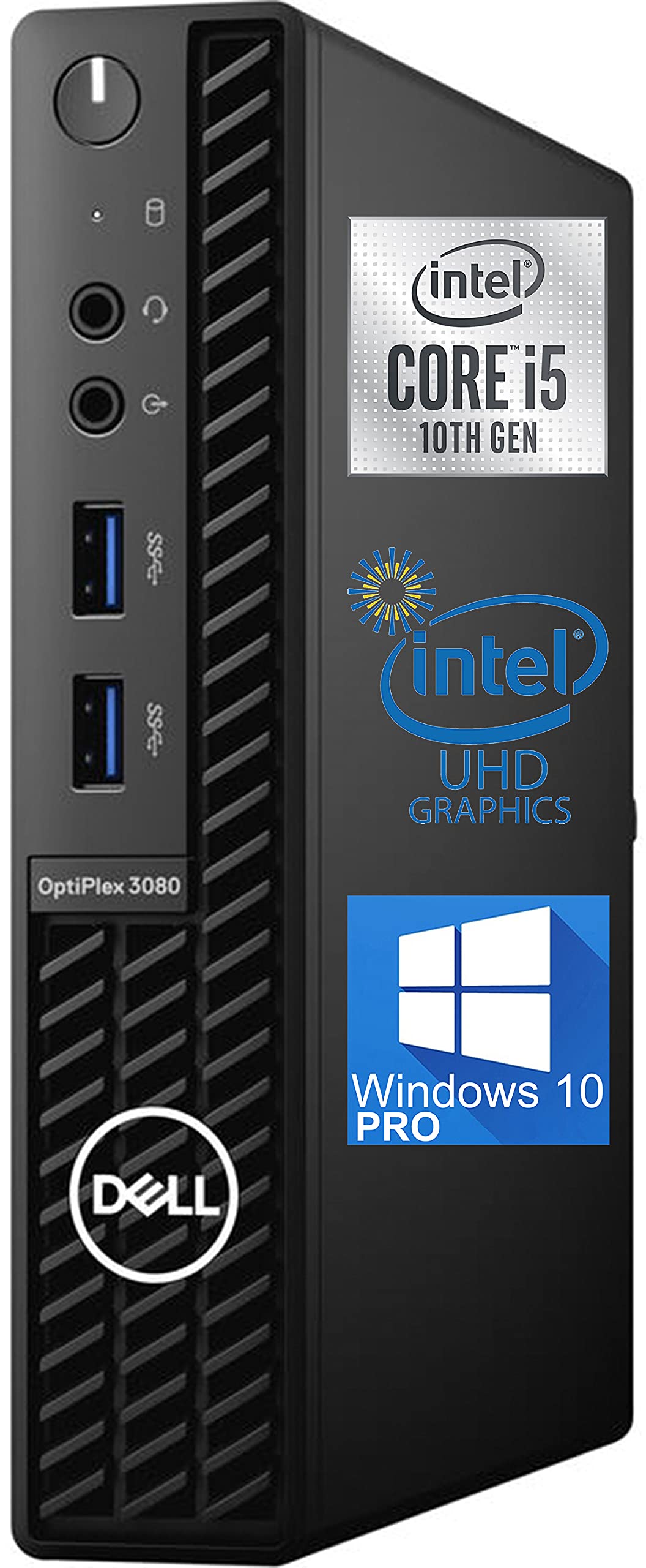 Buy Dell OptiPlex 3080 Micro Desktop Computer – 10TH Gen Intel Core i5 ...