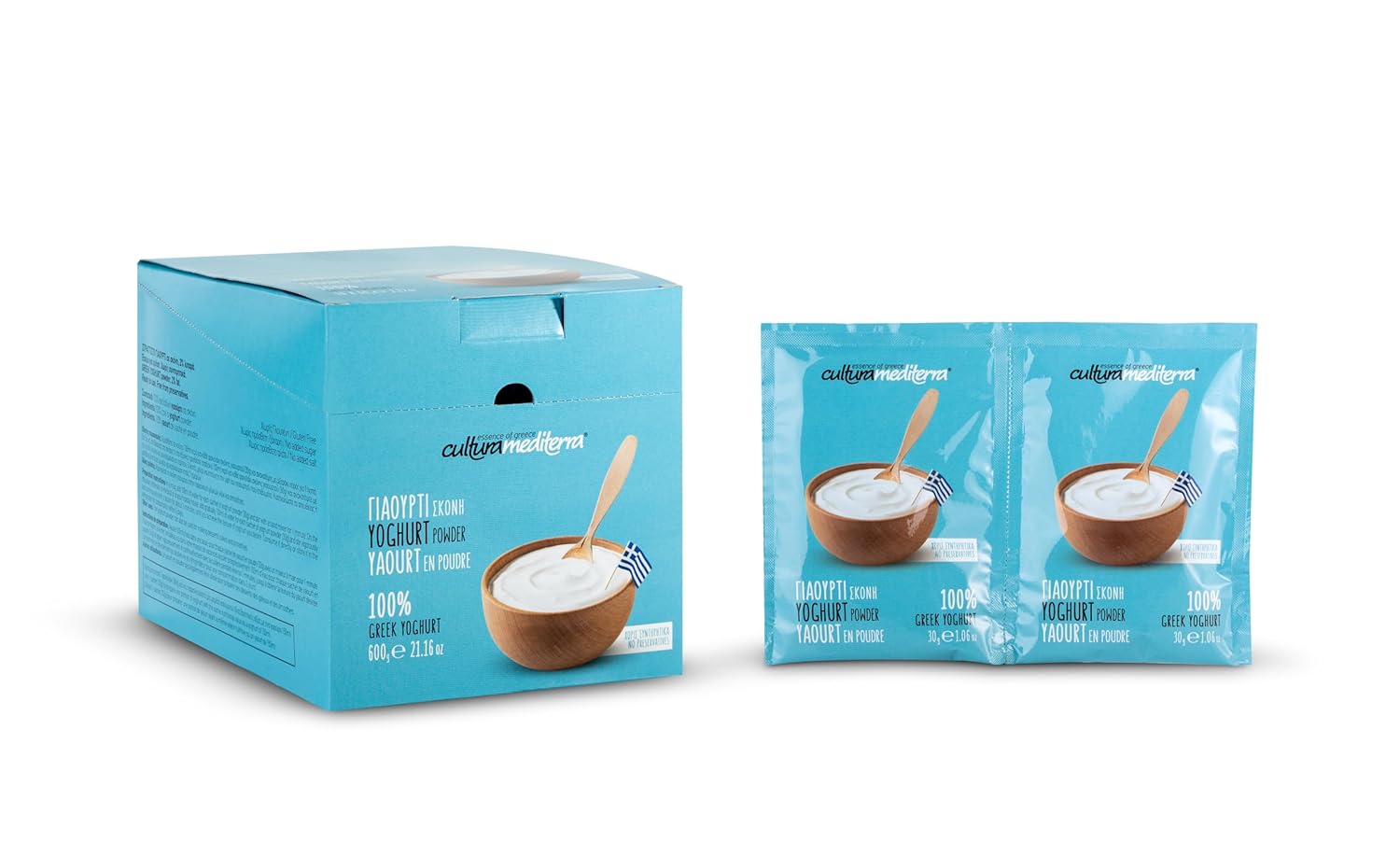 Amazon.com : Greek Yogurt Powder 2x30g - 2% Fat, Preservative-free ...