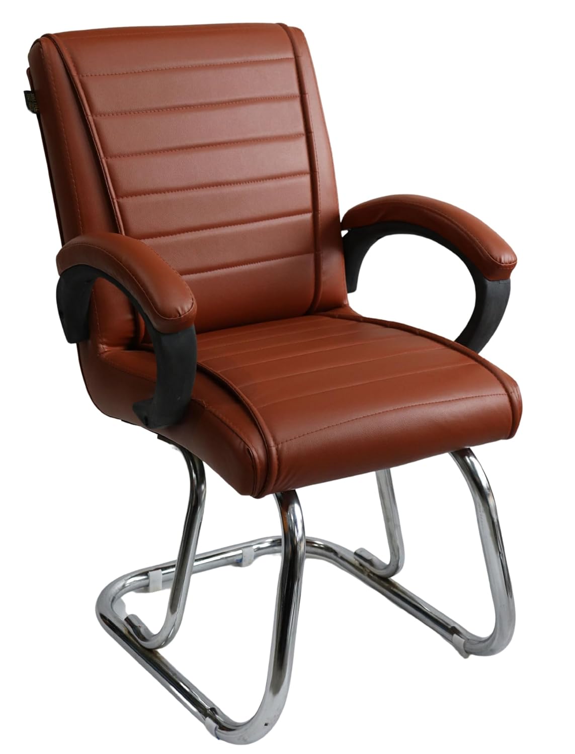GOYALSON Home Exclusive Visitor Chair with arm Rest and Double Support ...