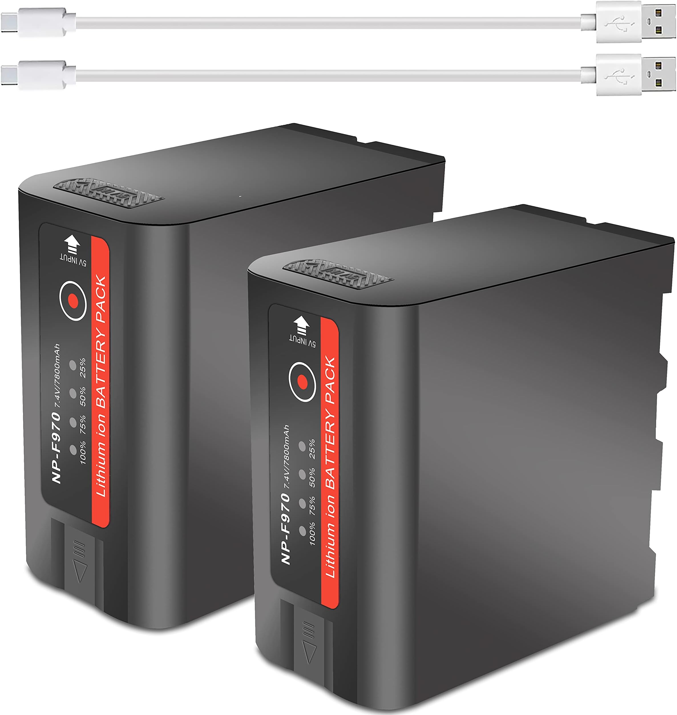 Amazon.com: SKOWER 9900mah NP-F970 Battery Support PD 20W Rechargeable ...
