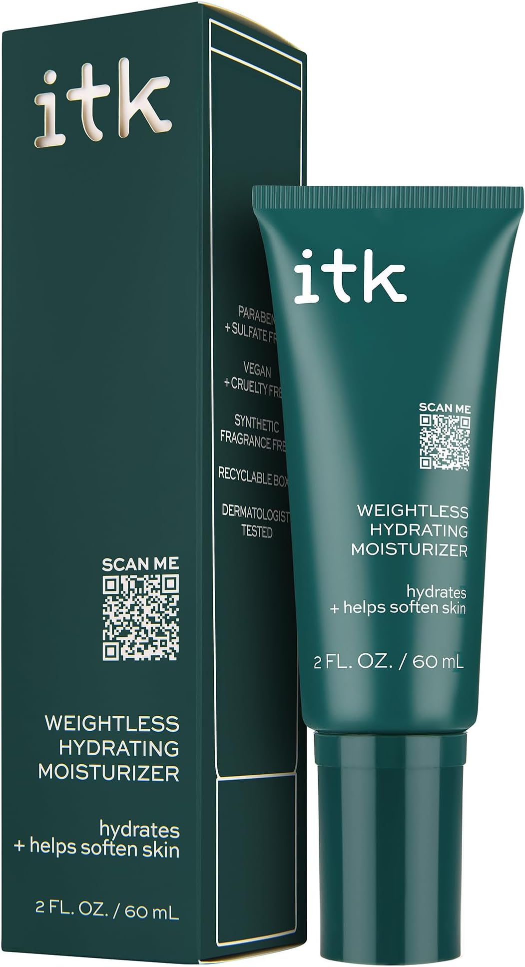 Amazon.com: ITK Skincare Weightless Hydrating Face Moisturizer ...