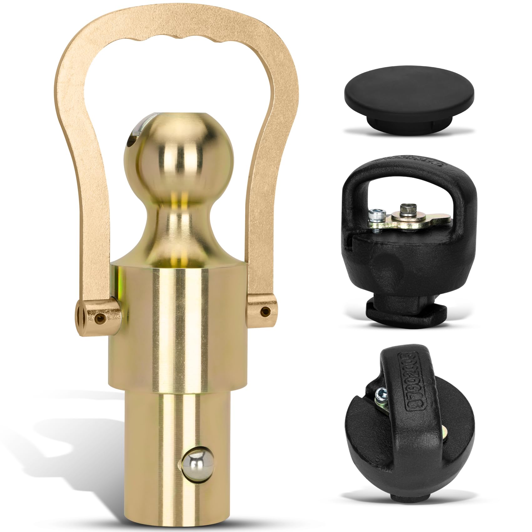 Amazon.com: Chaoos GNXA2062 Puck System Gooseneck Hitch Ball Kit, 2-5/ ...