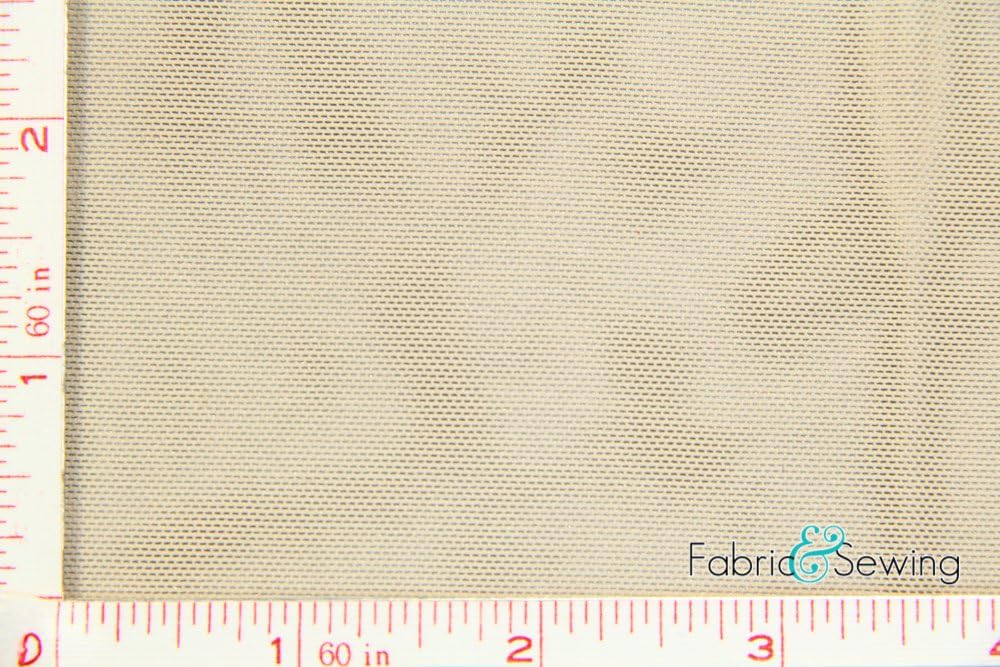 Amazon.com: Nude Taupe Power Mesh Net Fabric 4 Way Stretch Nylon ...