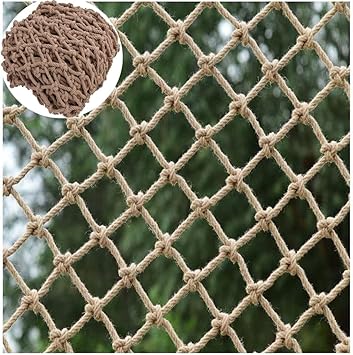 Amazon.com : KACQIHTU Hemp Rope Net Kids Climbing Safety Net Child ...