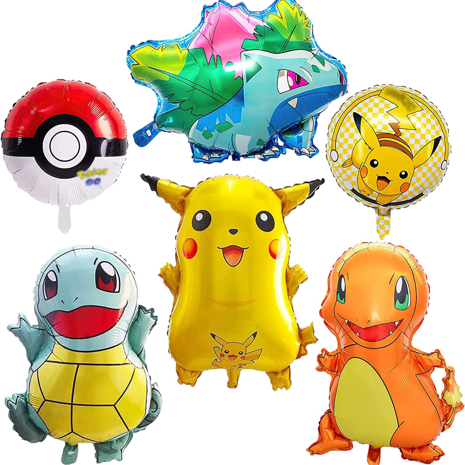 Party Balloons, Birthday Party Supplies Balloons,Pocket Monster Balloon ...