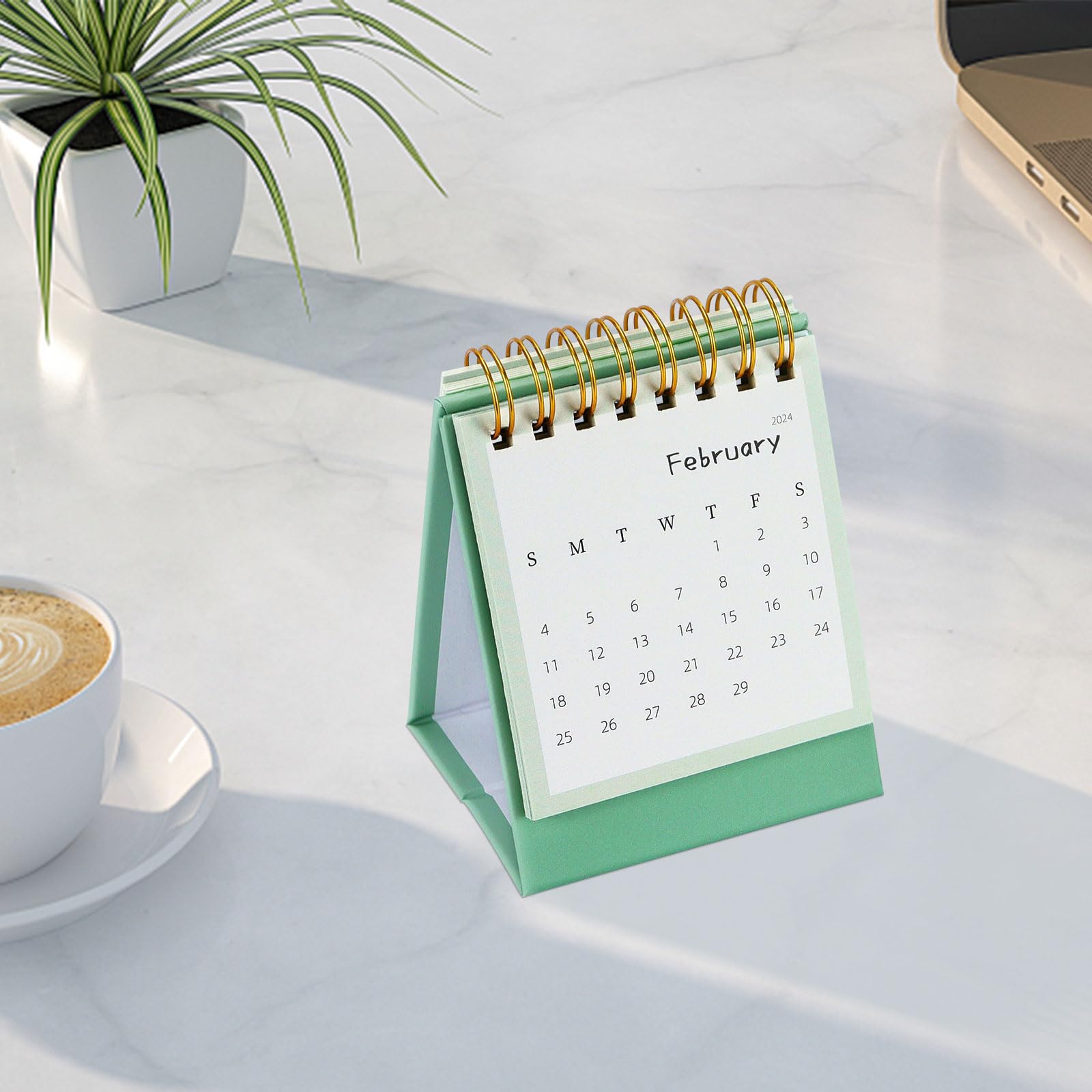 Snapklik.com : 2023-2024 Mini Desk Calendar, Portable Small Desktop ...