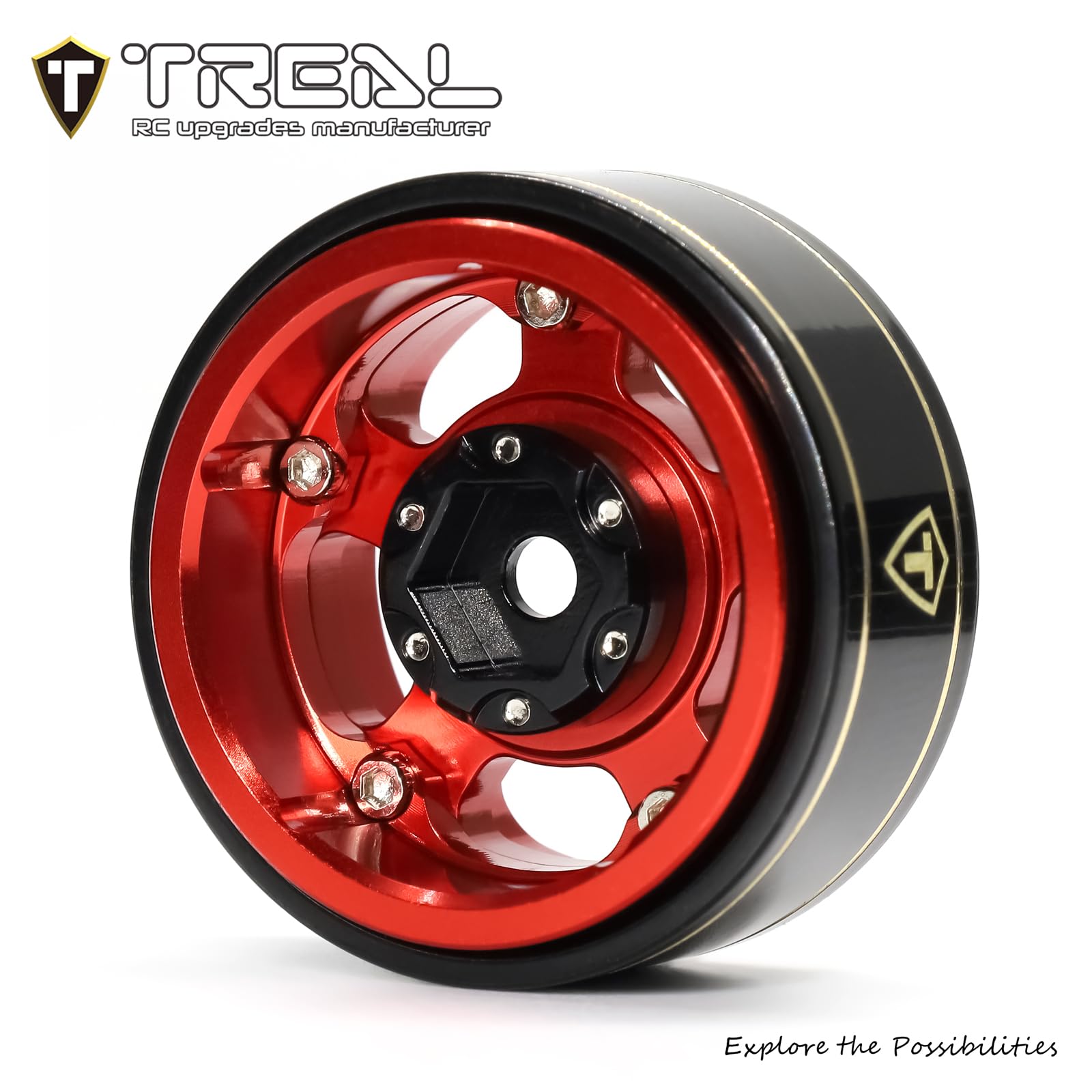 Snapklik.com : TREAL 1.0 Aluminum Beadlock Wheels Five Spoke Classic ...