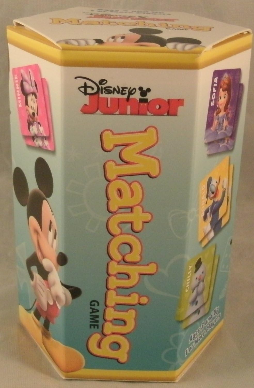 Amazon.com: Disney Junior Matching Game: On-the-Go Edition in Hexagonal ...
