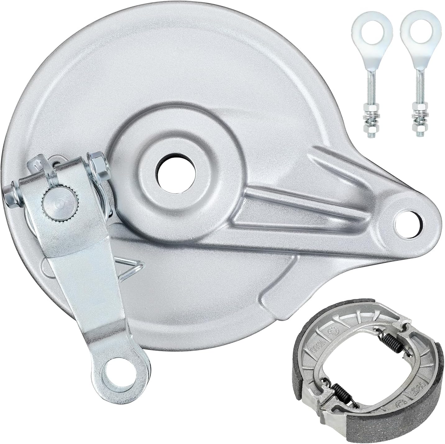 Amazon.com: EOPOAYI Rear Drum Brake Shoe Assembly Compatible with ...