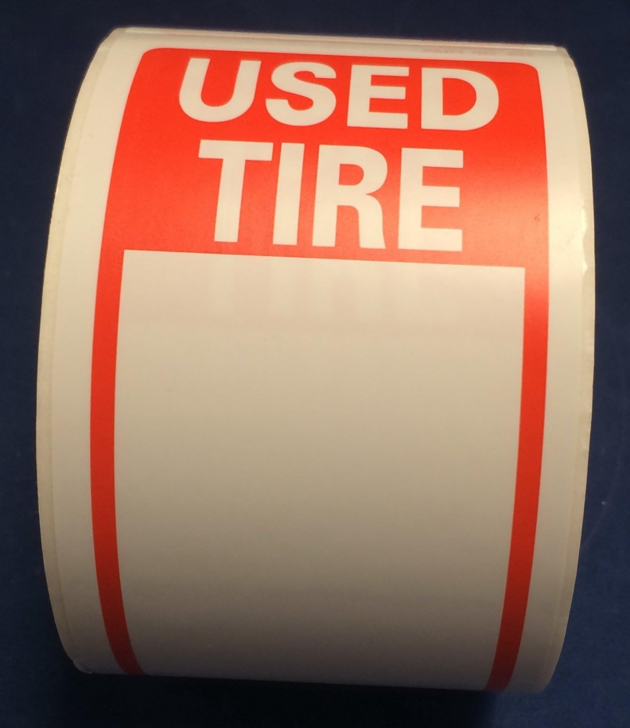 Amazon.com: 2 Rolls of Used Tire Labels - 250 Stickers per roll Total ...