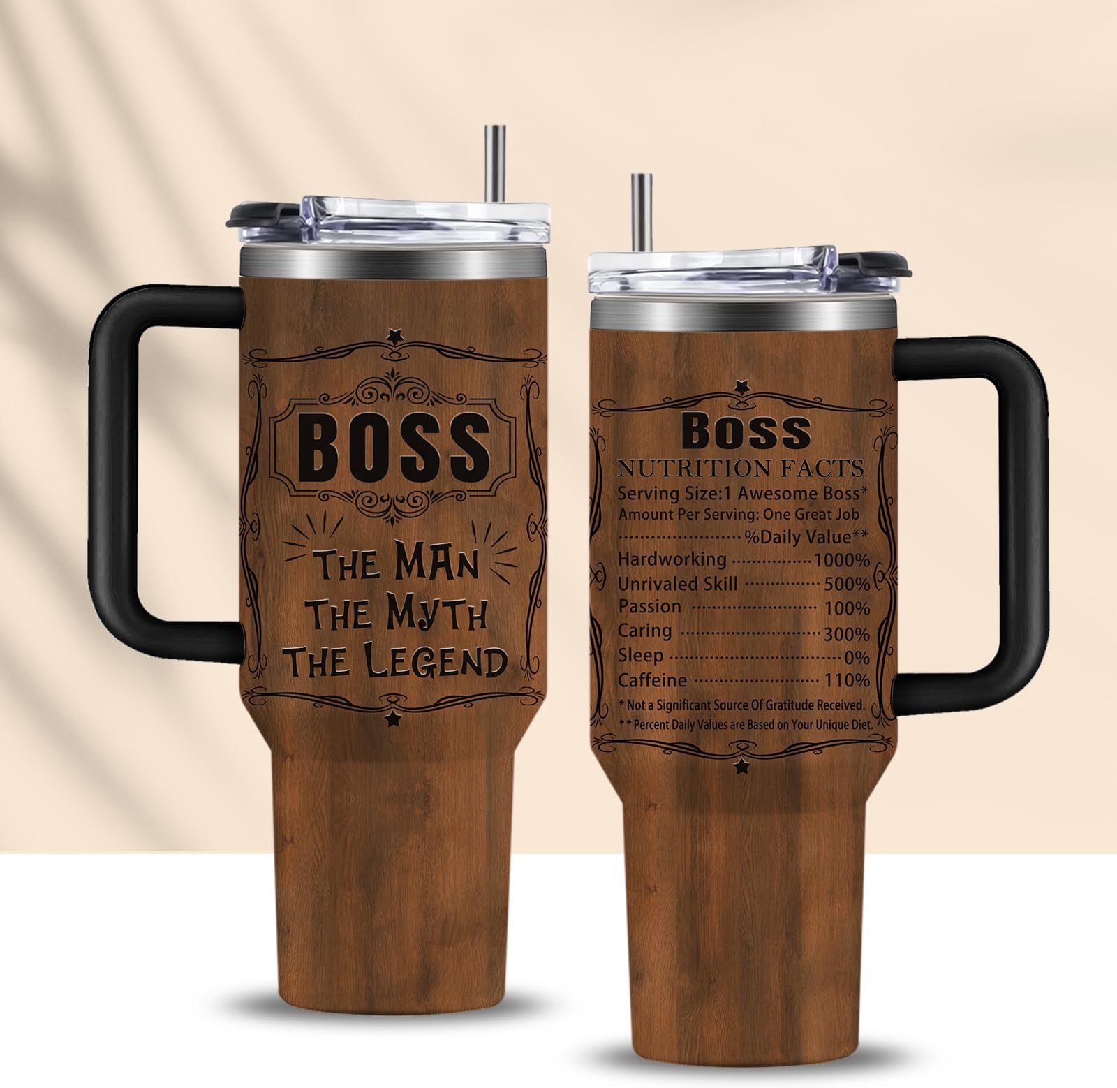 Amazon.com | Funny Boss Gifts for Men Women - The Man The Myth The ...