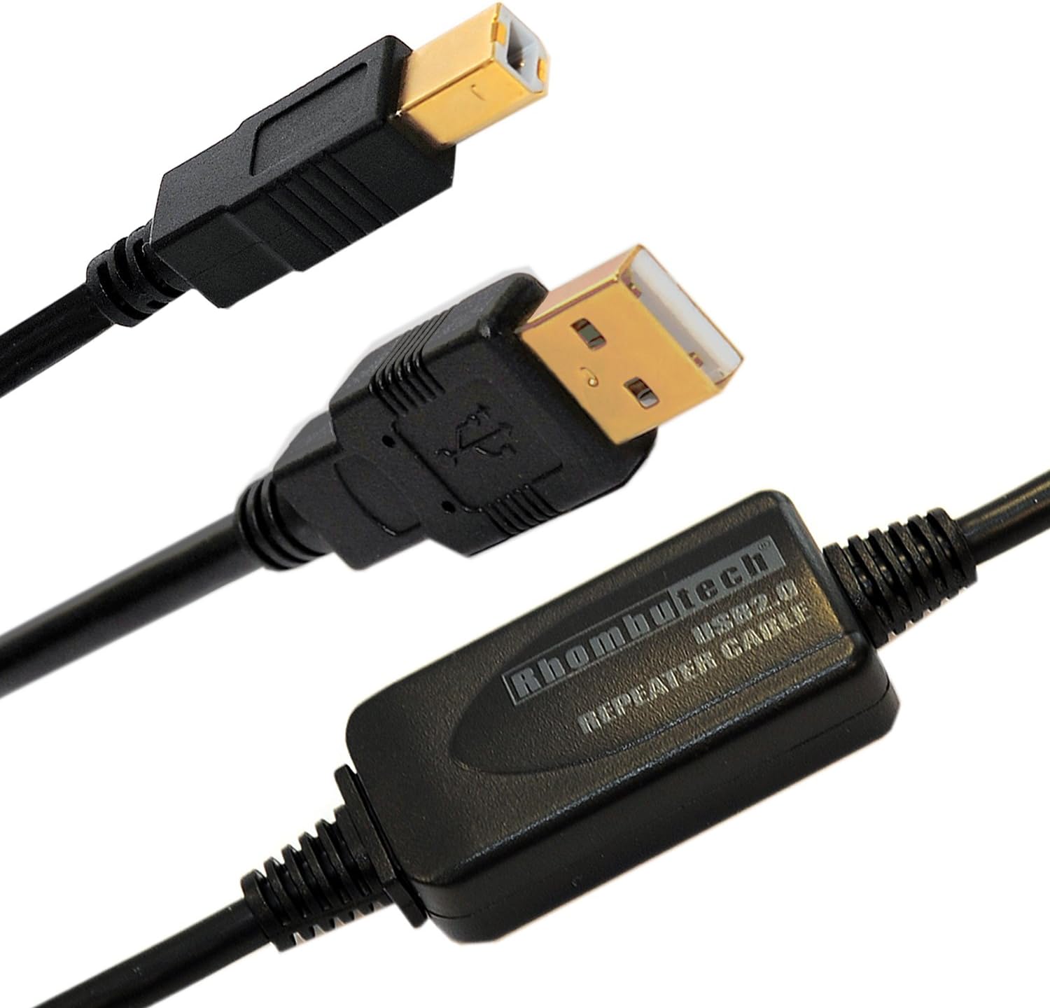 JSAUX USB Druckerkabel 3M Scannerkabel USB B Kable USB A auf USB B ...