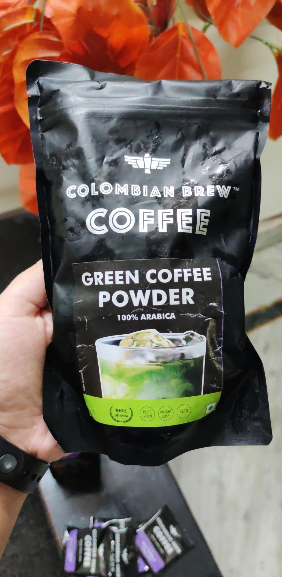 Colombian Brew Coffee 100% Arabica Green Coffee Beans Powder for Weight ...