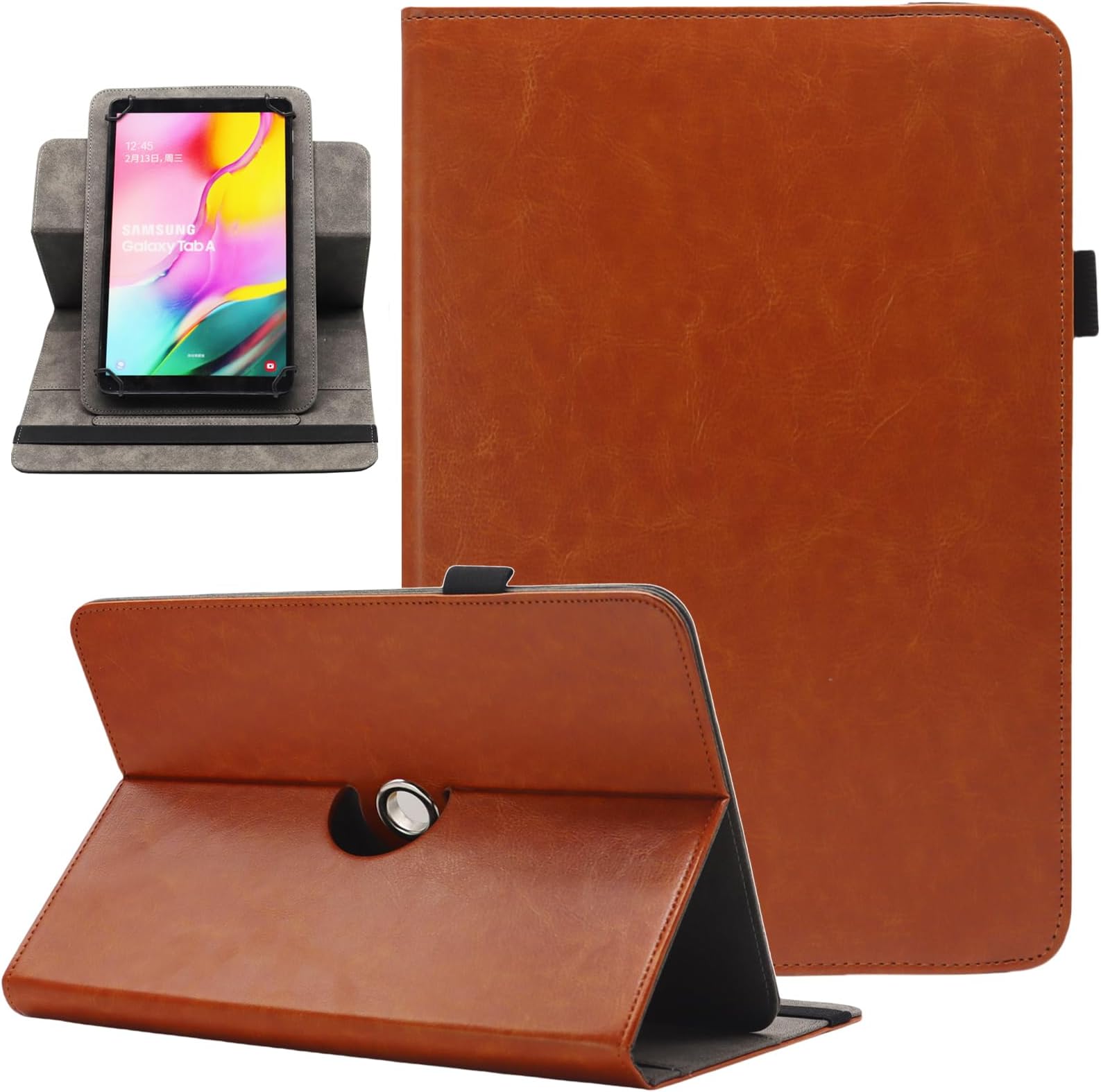 Amazon.com: Universal 7 8 Inch Android Tablet Case, Nannxiebky 360 ...