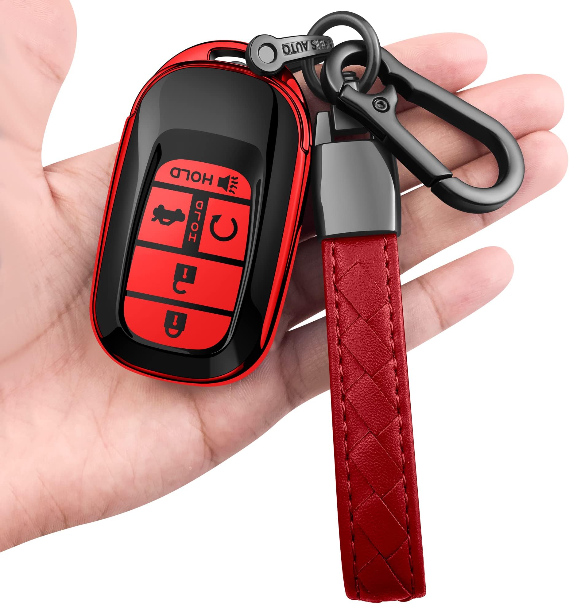 Amazon.com: COMPONALL for Honda Key Fob Cover, Key Fob Case for Honda ...