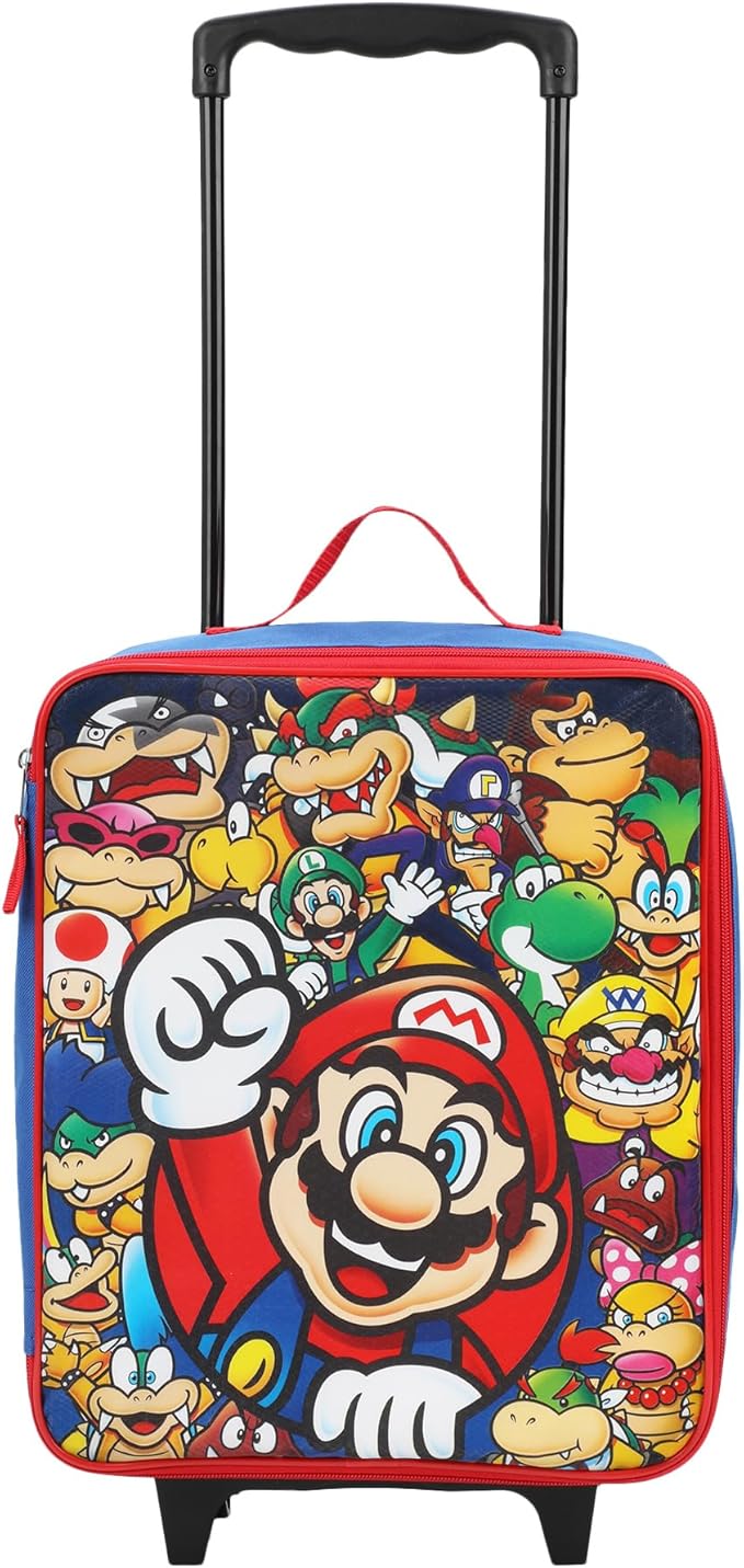 Super Mario Bros. Mario Character Collage 14" Kids Suitcase : Amazon.ca ...