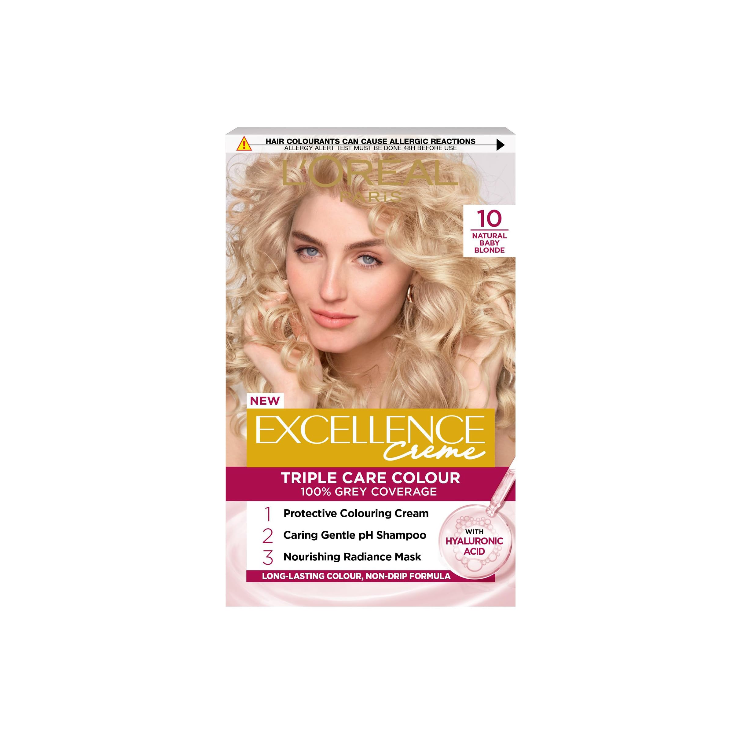 Loreal Excellence Hair Color Chart L'Oreal Paris Excellence Core 7.31