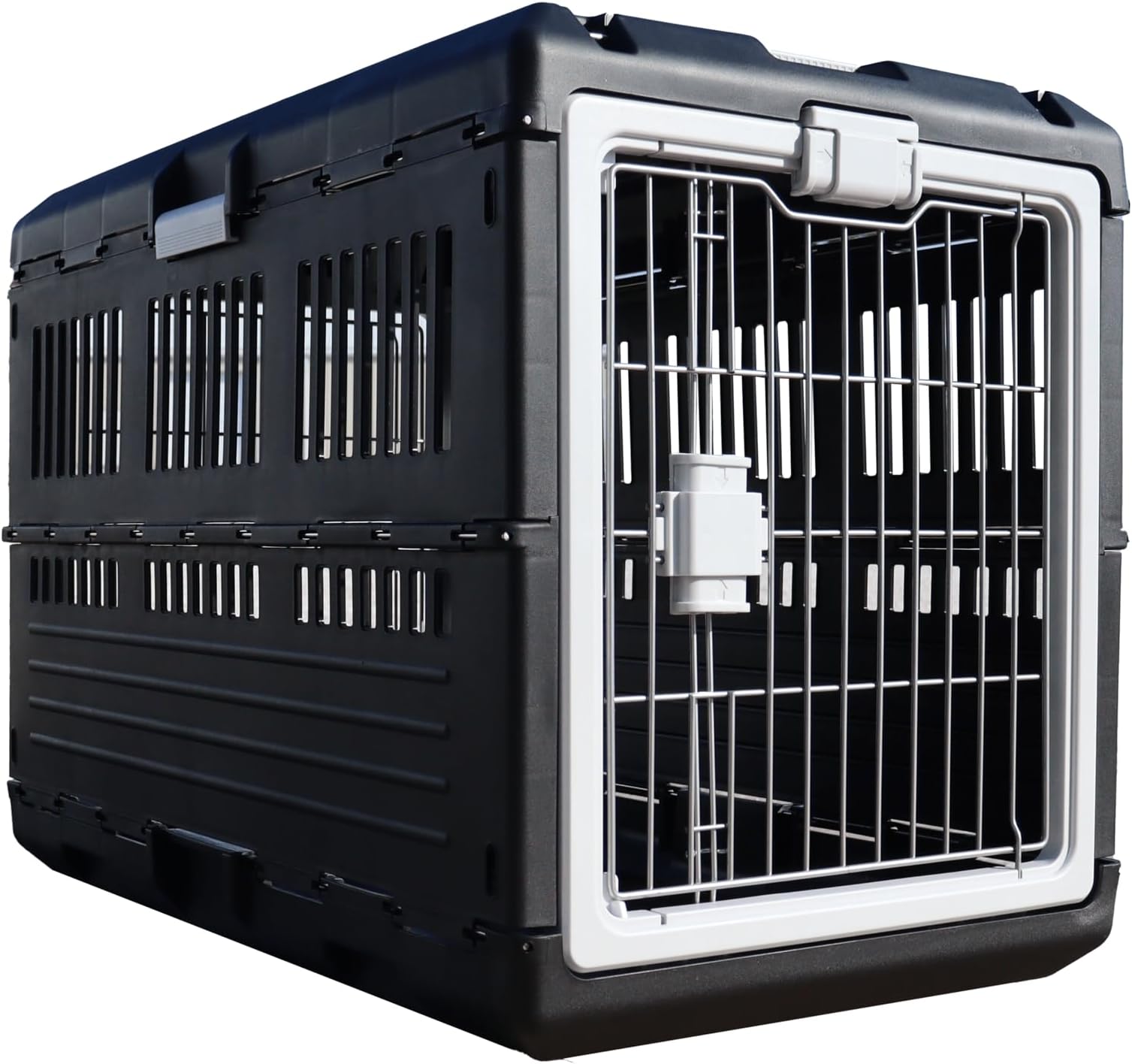 Amazon.com : Mirapet USA Pet Carrier & Crate 35" - Premium Collapsible ...