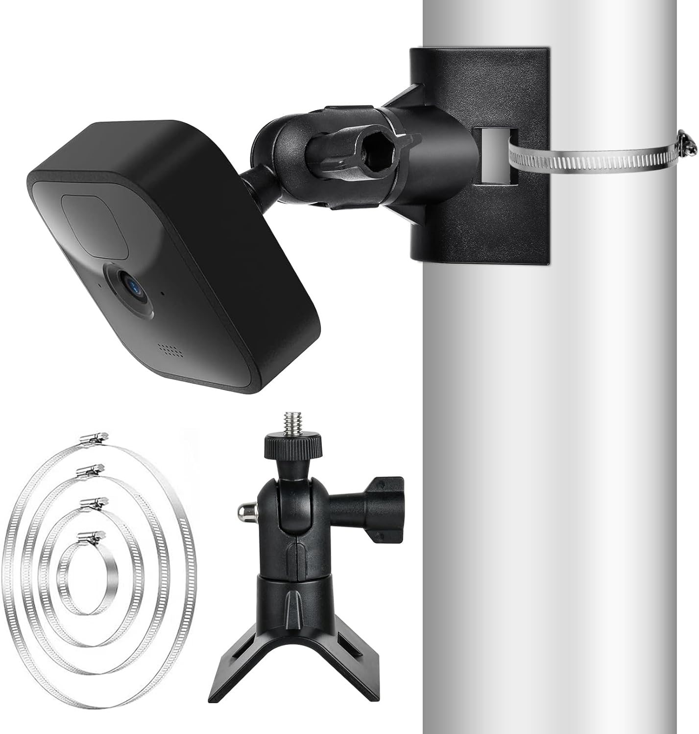 Amazon.com : Universal Pole Mount Bracket for Eufy 2, 2C, 2C Pro, 3, 3C ...