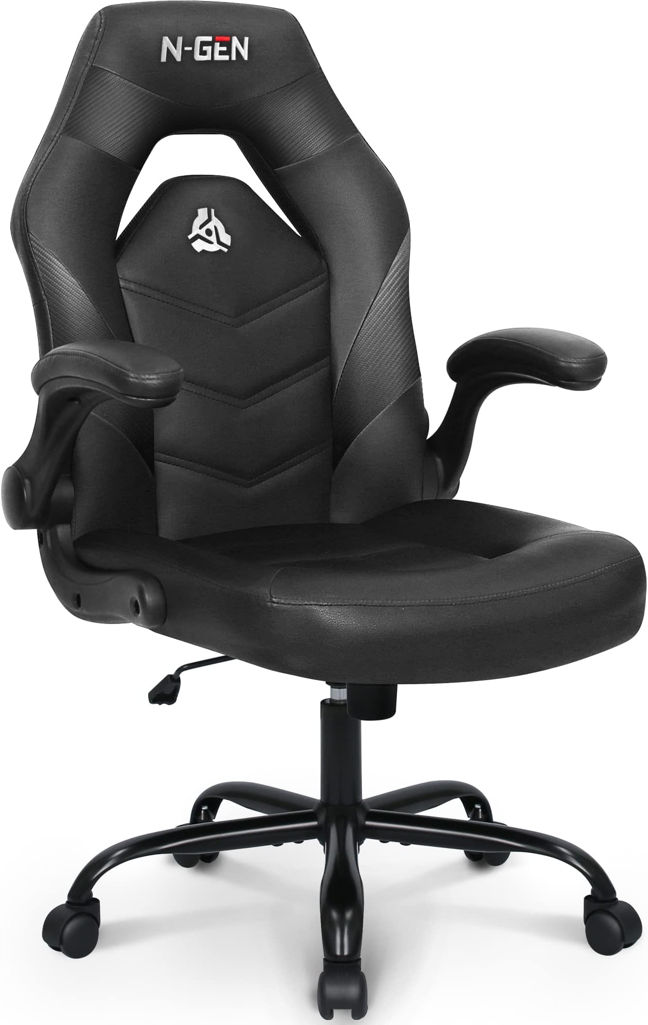 Amazon.com: Homall Gaming Chair Computer Office High Back Leather Gamer ...