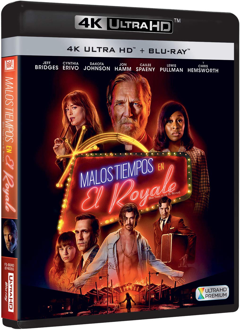 Malos Tiempos En El Royale 4k Ultra-HD [Blu-ray]: Amazon.es: Jeff ...
