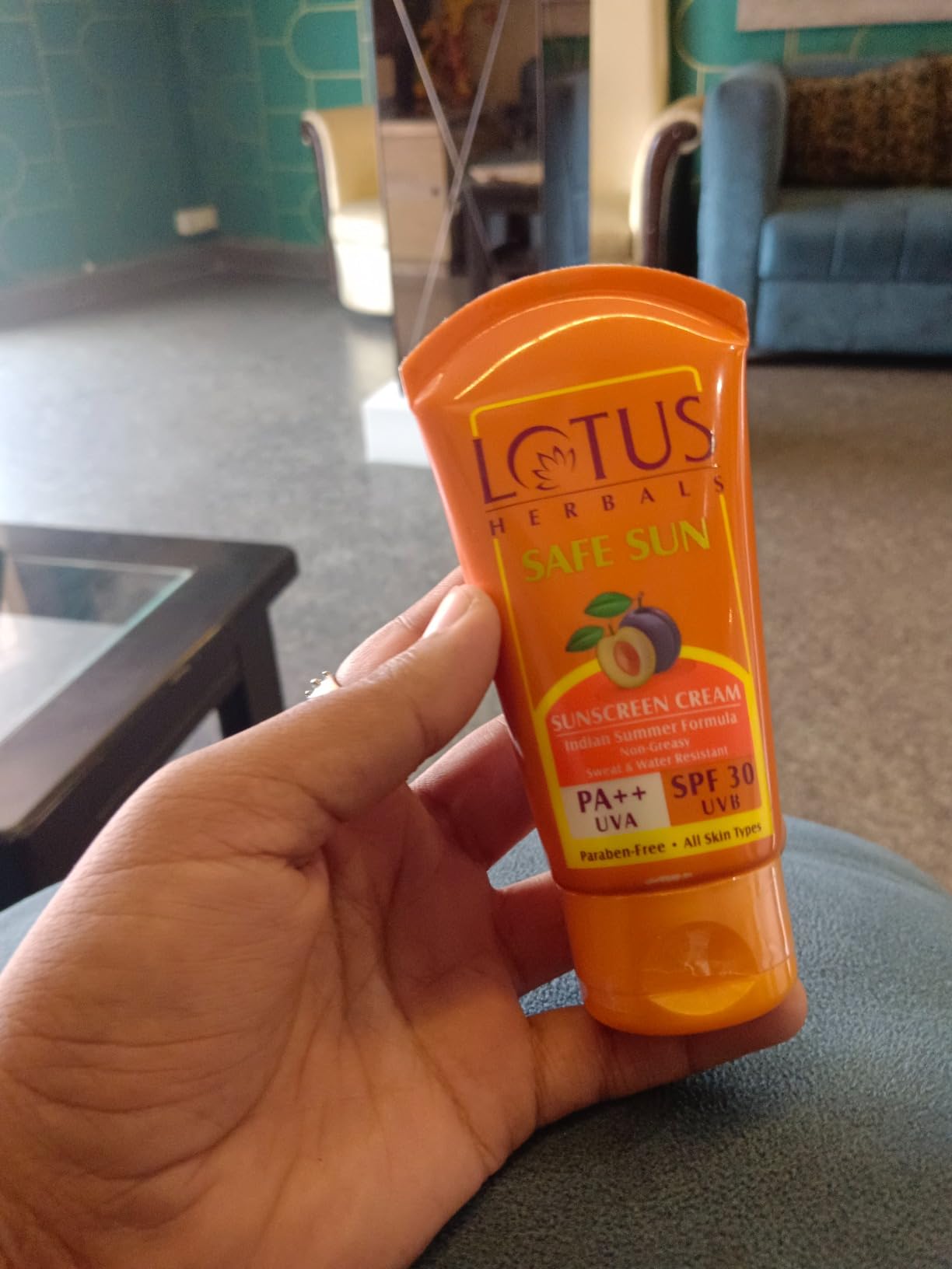 Lotus Herbals Sunscreen Spf 30 - 50Gm Cream All Skin Type : Amazon.in ...