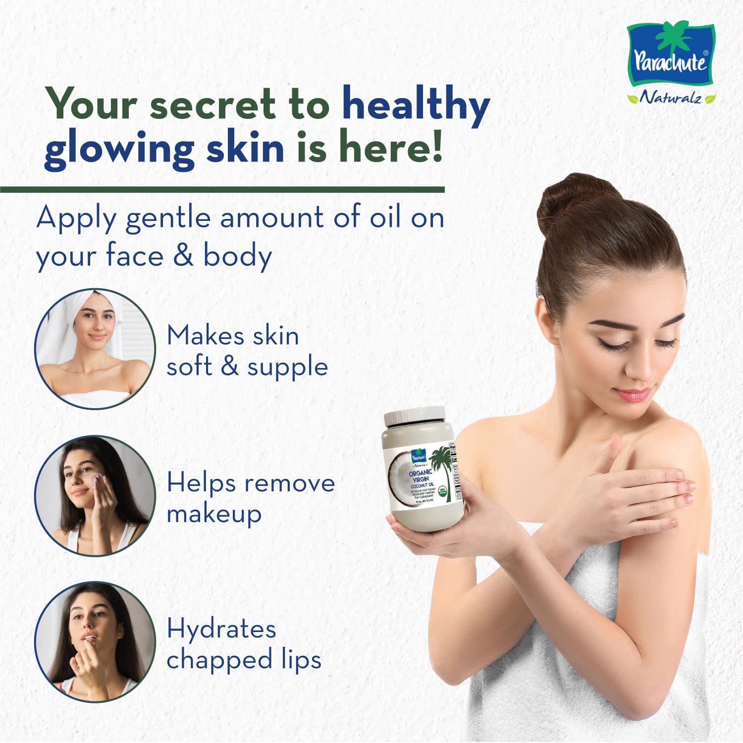 Snapklik.com : Parachute Naturalz Virgin Coconut Oil 100% Organic ...