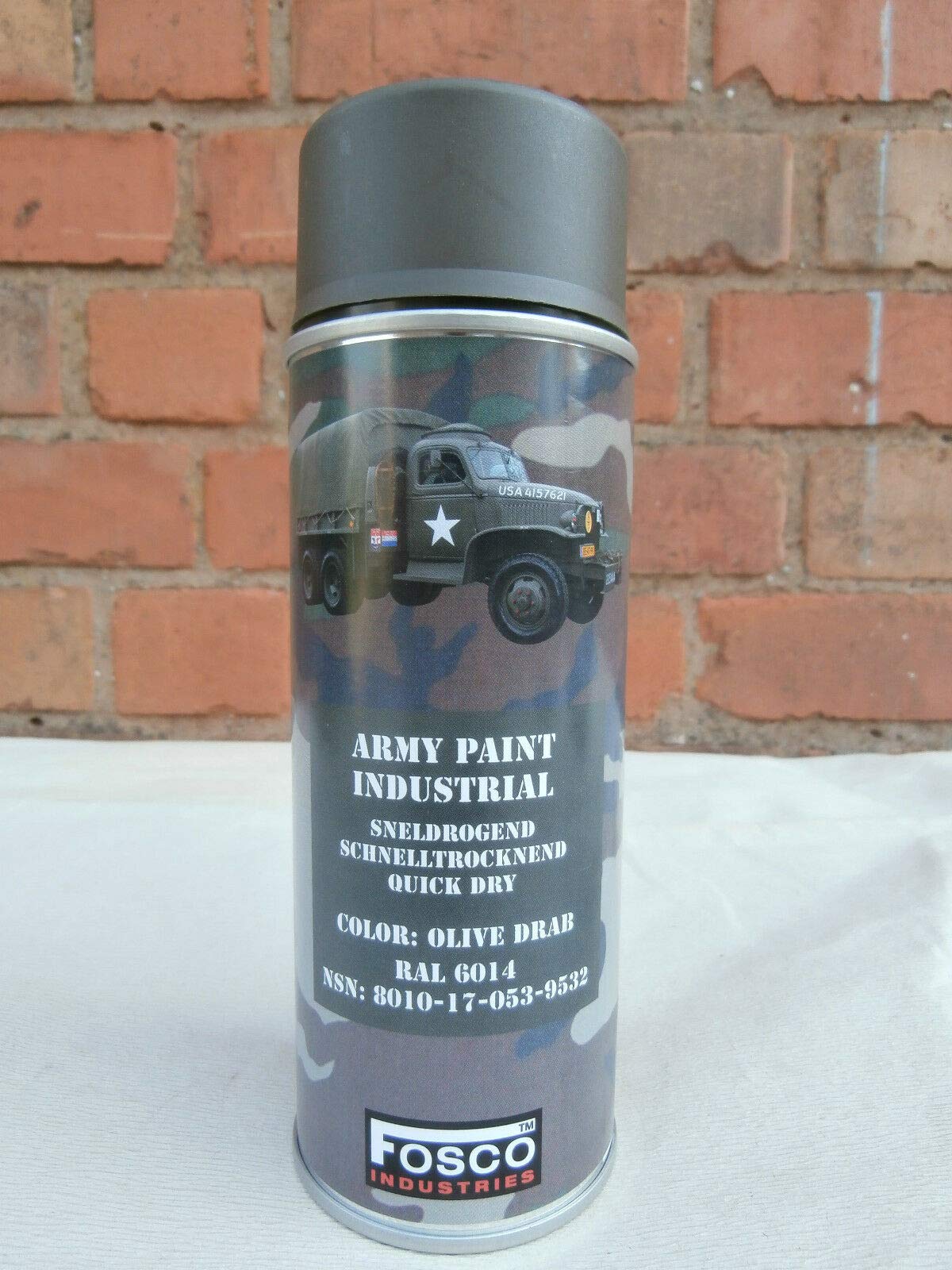 Army/Military Spec Spray Paint Cans- 400ml- (Olive Drab) : Amazon.co.uk ...