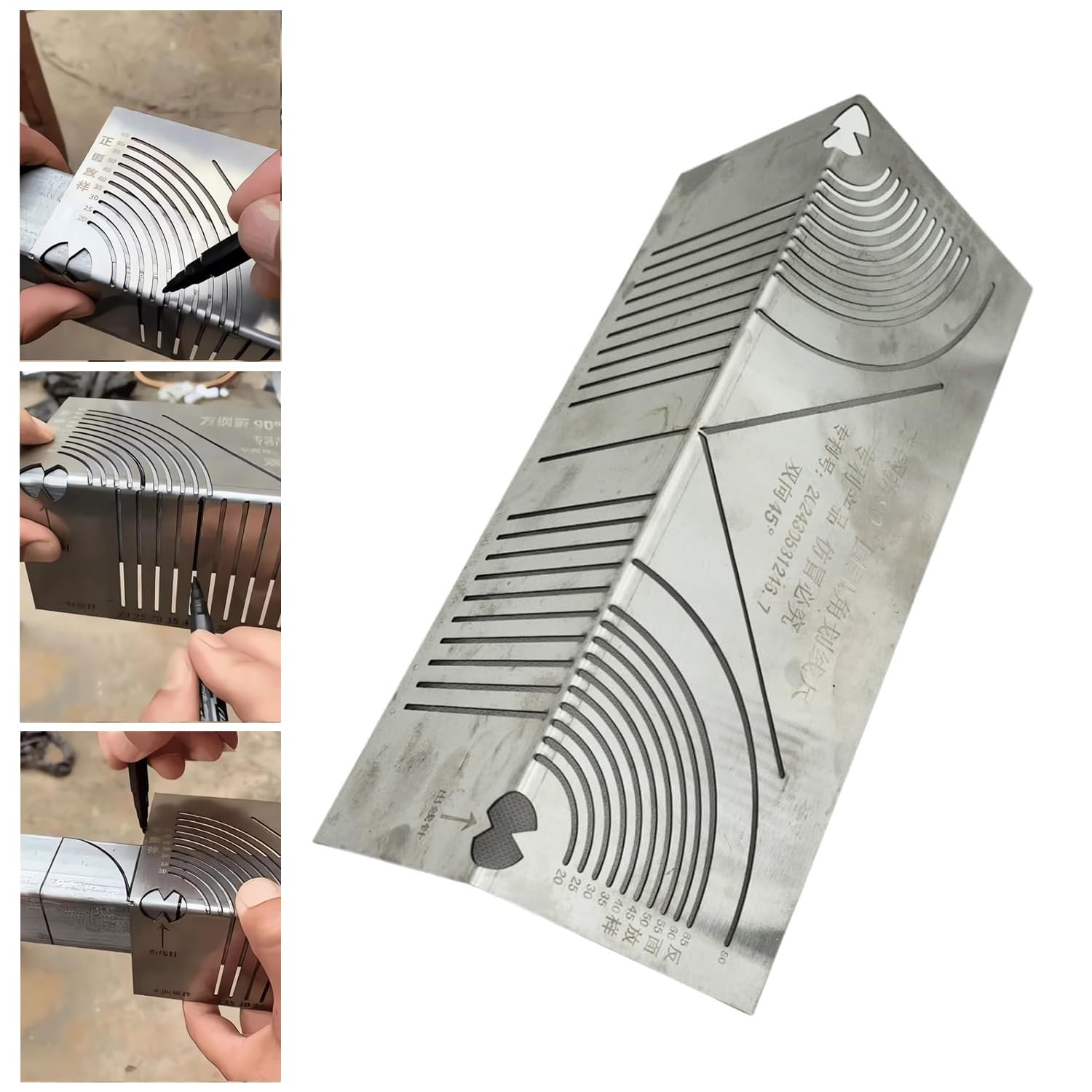 Amazon.com: Agiufgs PrecisionFlex Angle & Arc Marking Tool Angle & Arc ...