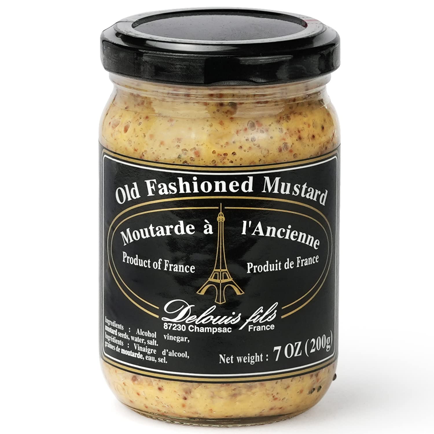 Amazon.com : French Whole Grain Old Fashioned Mustard - 1 x 7.0 oz ...