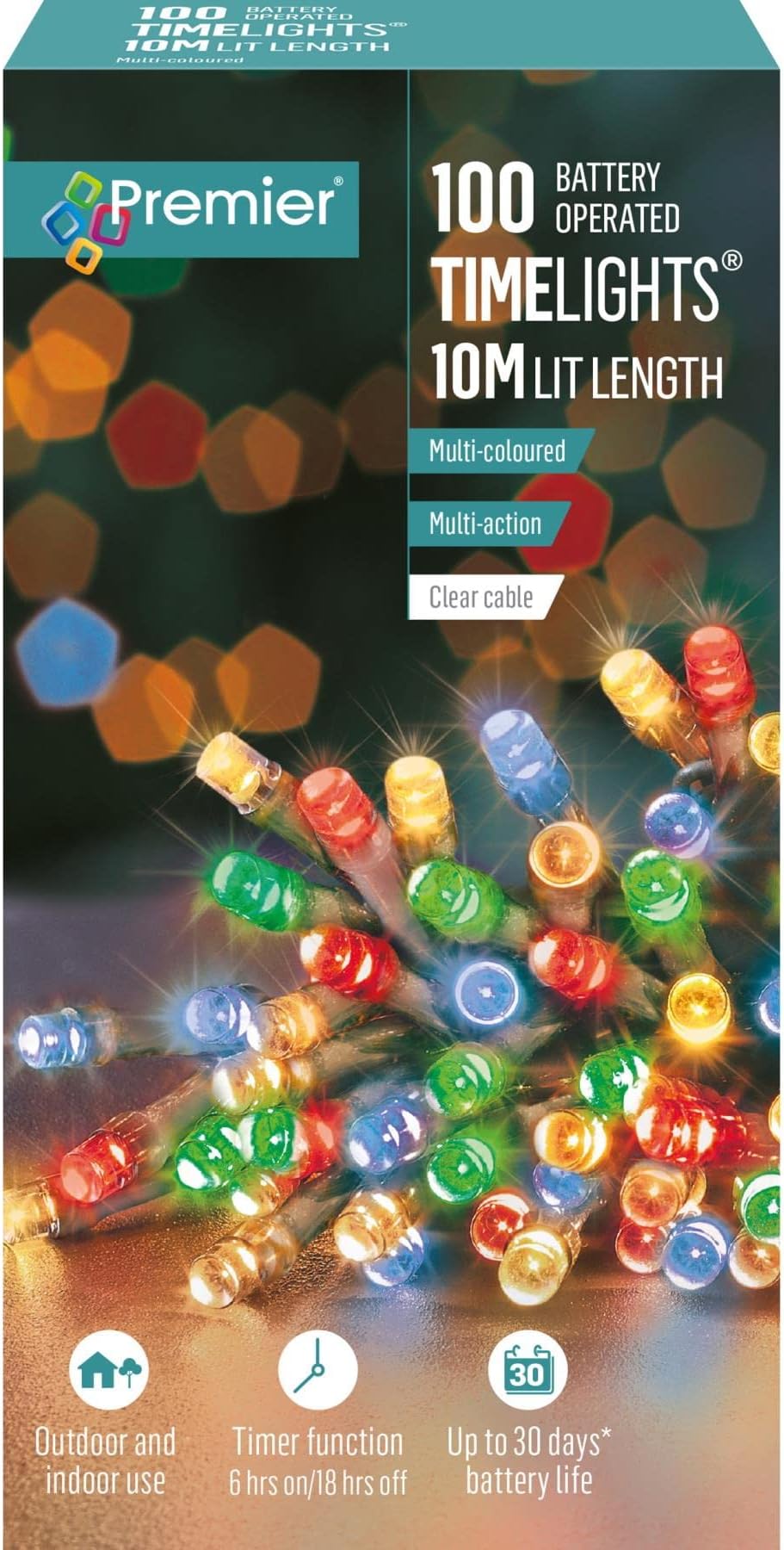 Premier LB112383WW B-O 100 Led Lights, Warm White : Amazon.co.uk: Lighting