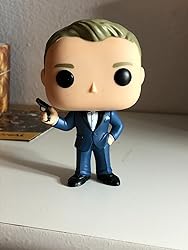 Amazon.com: Funko Pop! Movies: James Bond - Daniel Craig (Quantum of ...