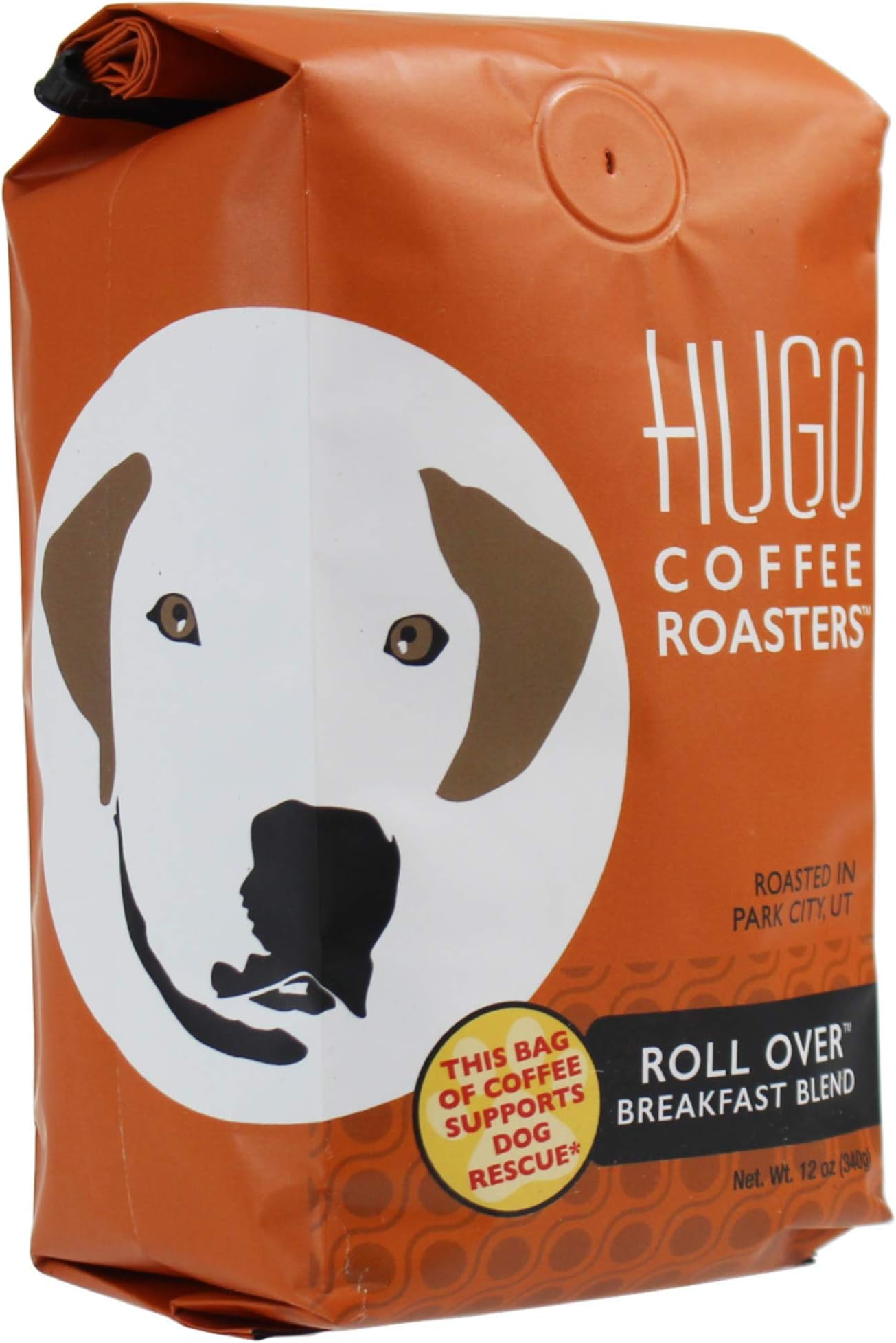 Amazon.com : Hugo Coffee Ground Black Paw Dark French Roast with Dark ...