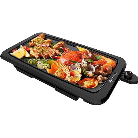 Amazon.com: LITIFO Electric Griddle Indoor, 1450W Nonstick Extra Large ...