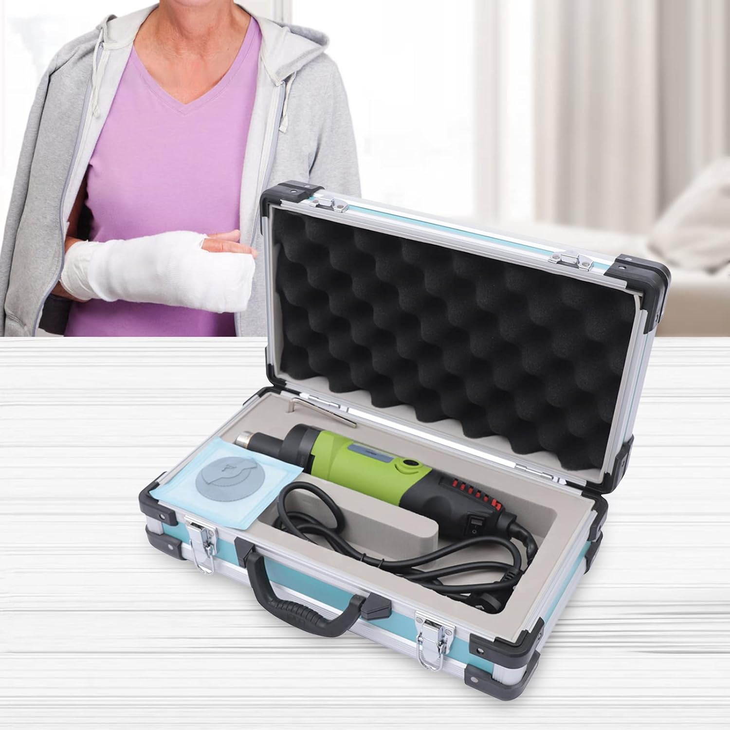 Electric Cast Cutter Plaster Saw Cast Saw, Speed Adjustable Cast ...