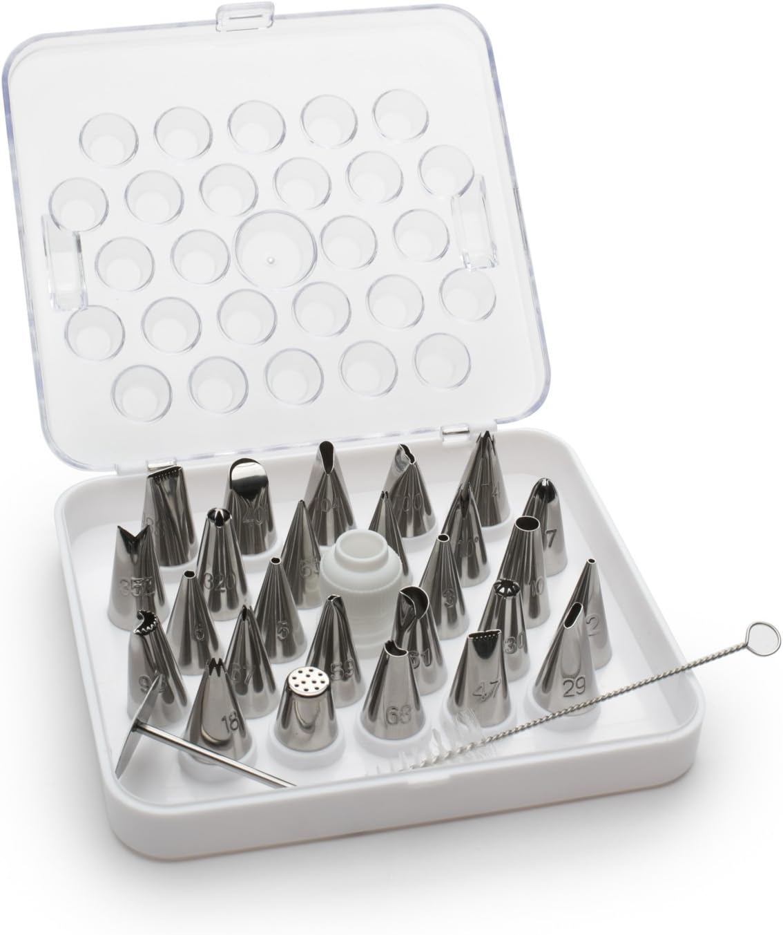 Fox Run Icing Decorating Set, 32 Piece Essential Piping Set : Amazon.ca ...