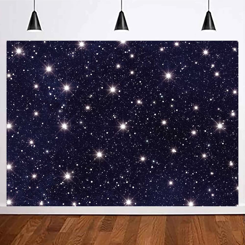 Amazon.com : Yongqian Night Sky Star Backdrops Universe Space Theme ...