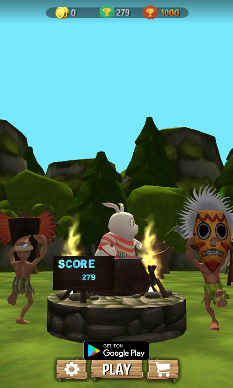 🐰New Bunny Run – 3D Rabbit Racing🐇:Amazon.com.br:Appstore for Android