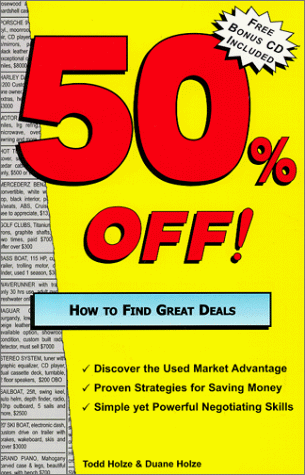 Amazon.com: 50% OFF! How to Find Great Deals: 9780967150109: Holze ...