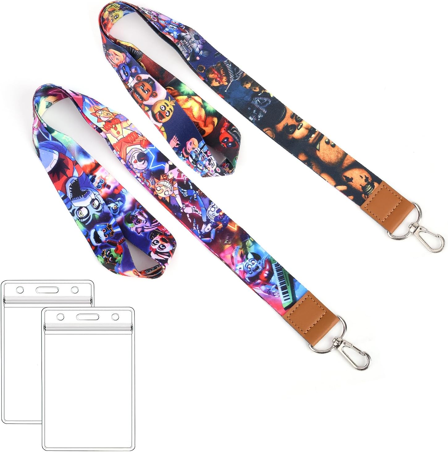 Amazon.com: Pounchi Horror Game Lanyard (2 Pcs) with ID Badge Holder ...
