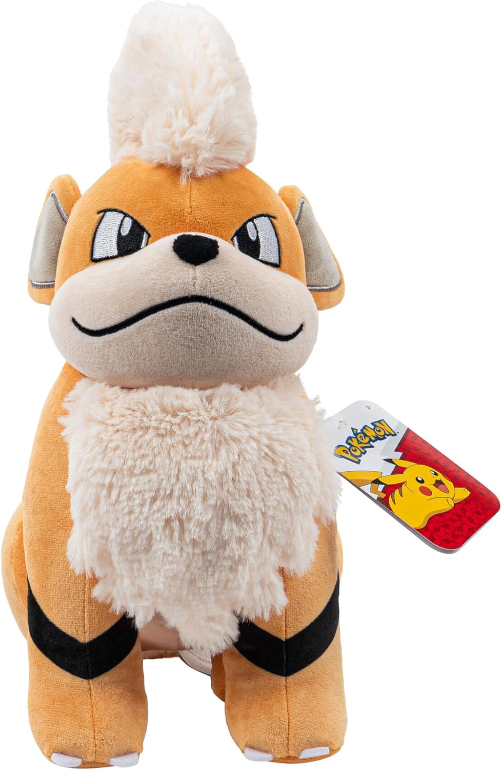 Pokémon Growlithe Plush - 12-Inch Pokemon Plush - Authentic Details ...