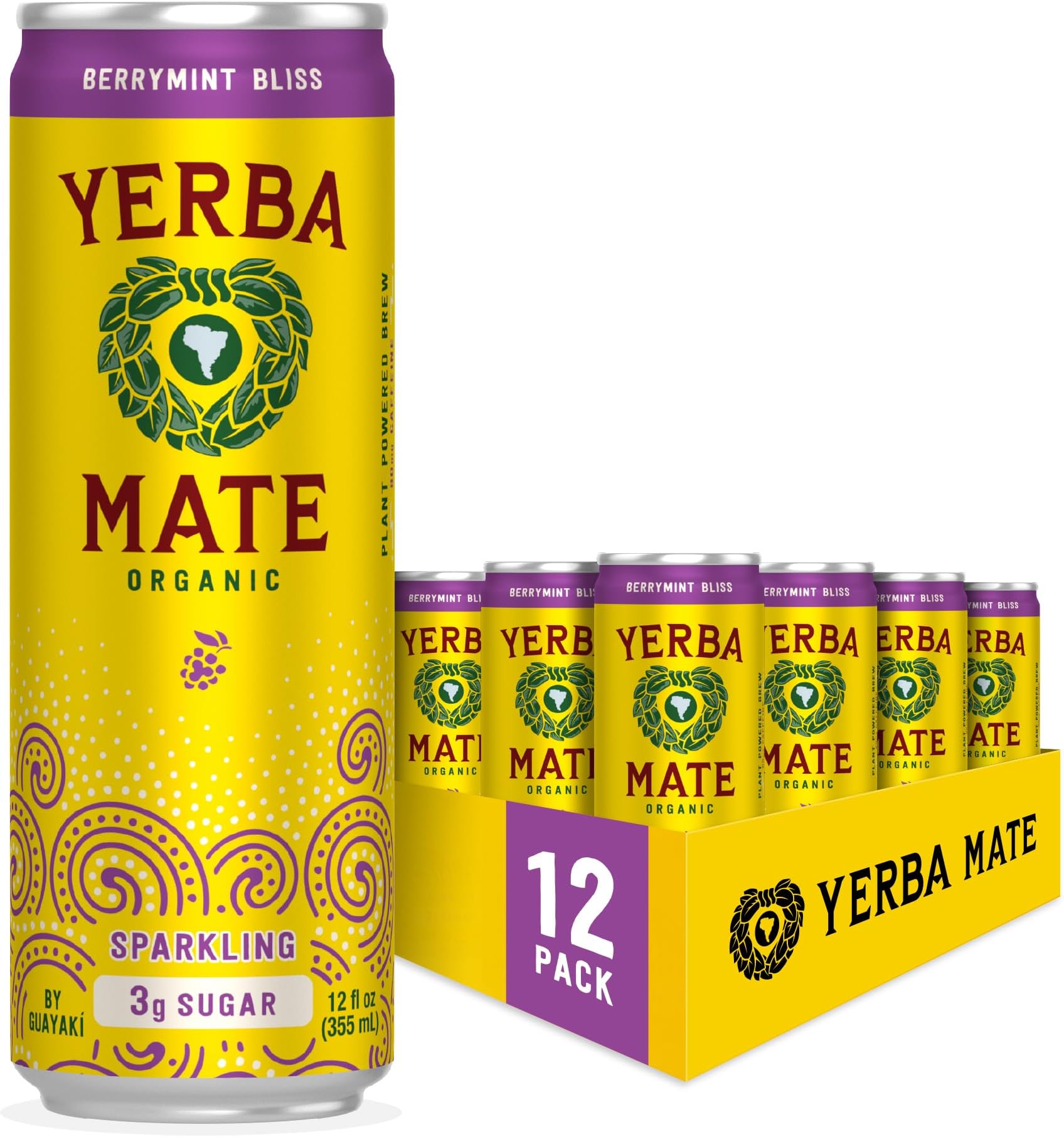 Amazon.com: Guayaki Yerba Mate - Alternativa de bebida energética ...