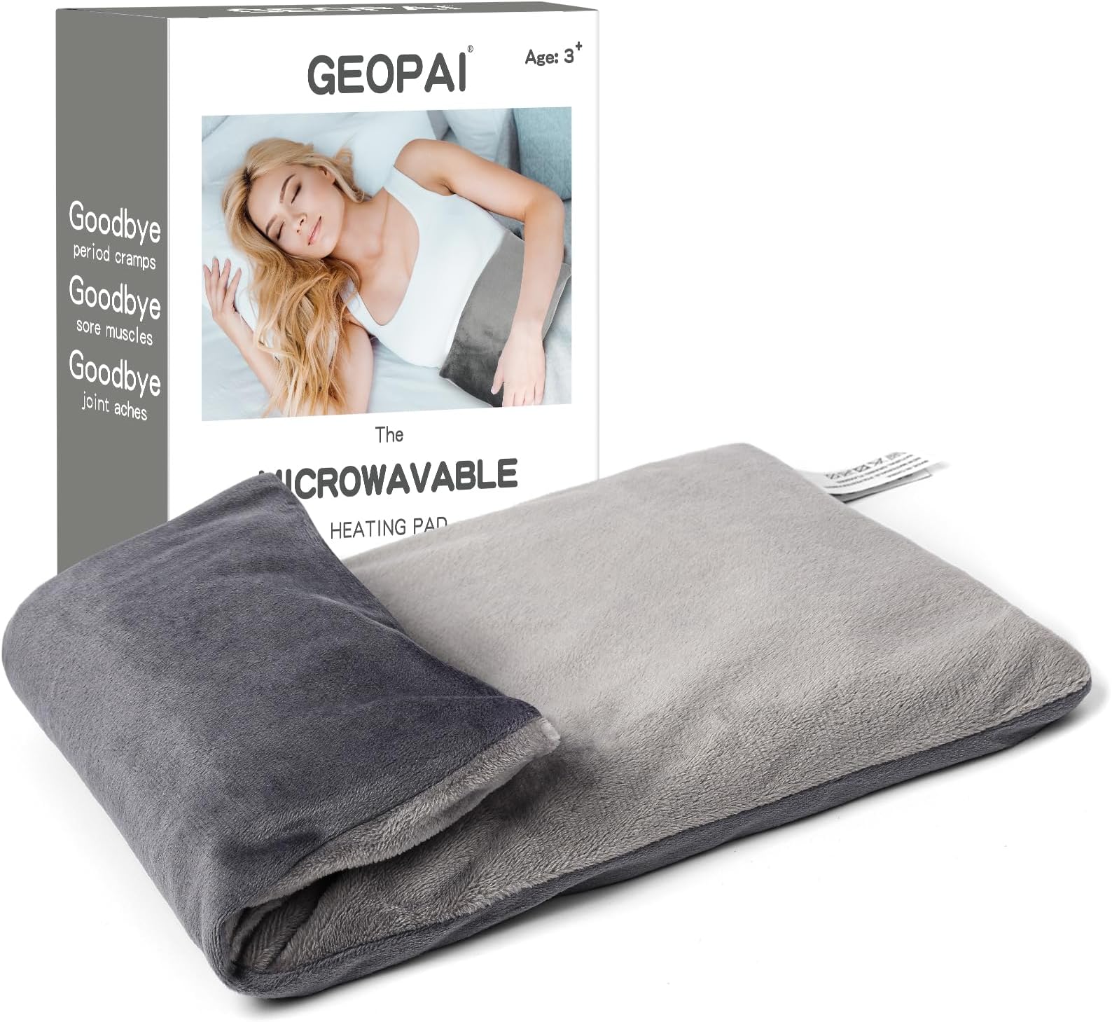 Amazon.com: Microwavable Heating Pads 13 * 7" with Washable Cover ...