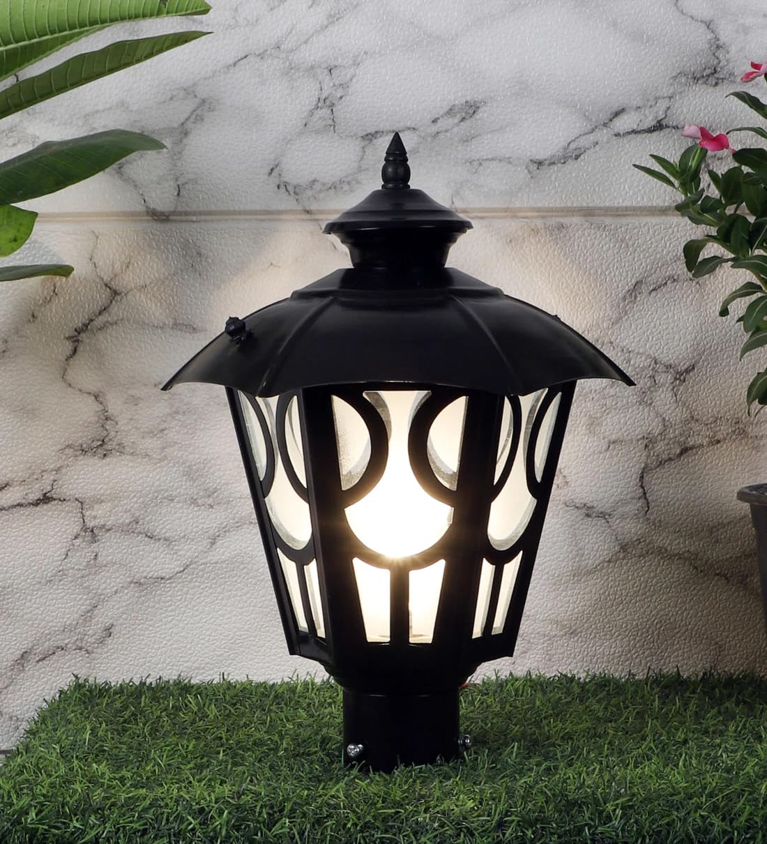 WHITERAY Black gate Light for Home gate/gate lamp/gate Lamps for ...