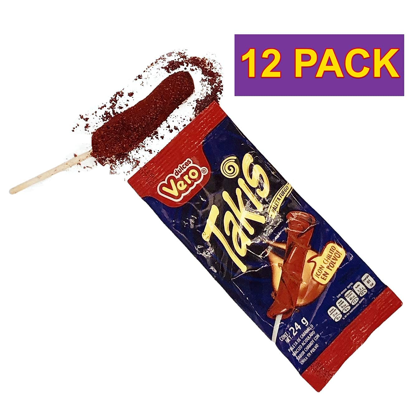 Ricaletas Mexican Candy 37 Pack 25 Ricaletas Paletas Mexicanas Taki ...
