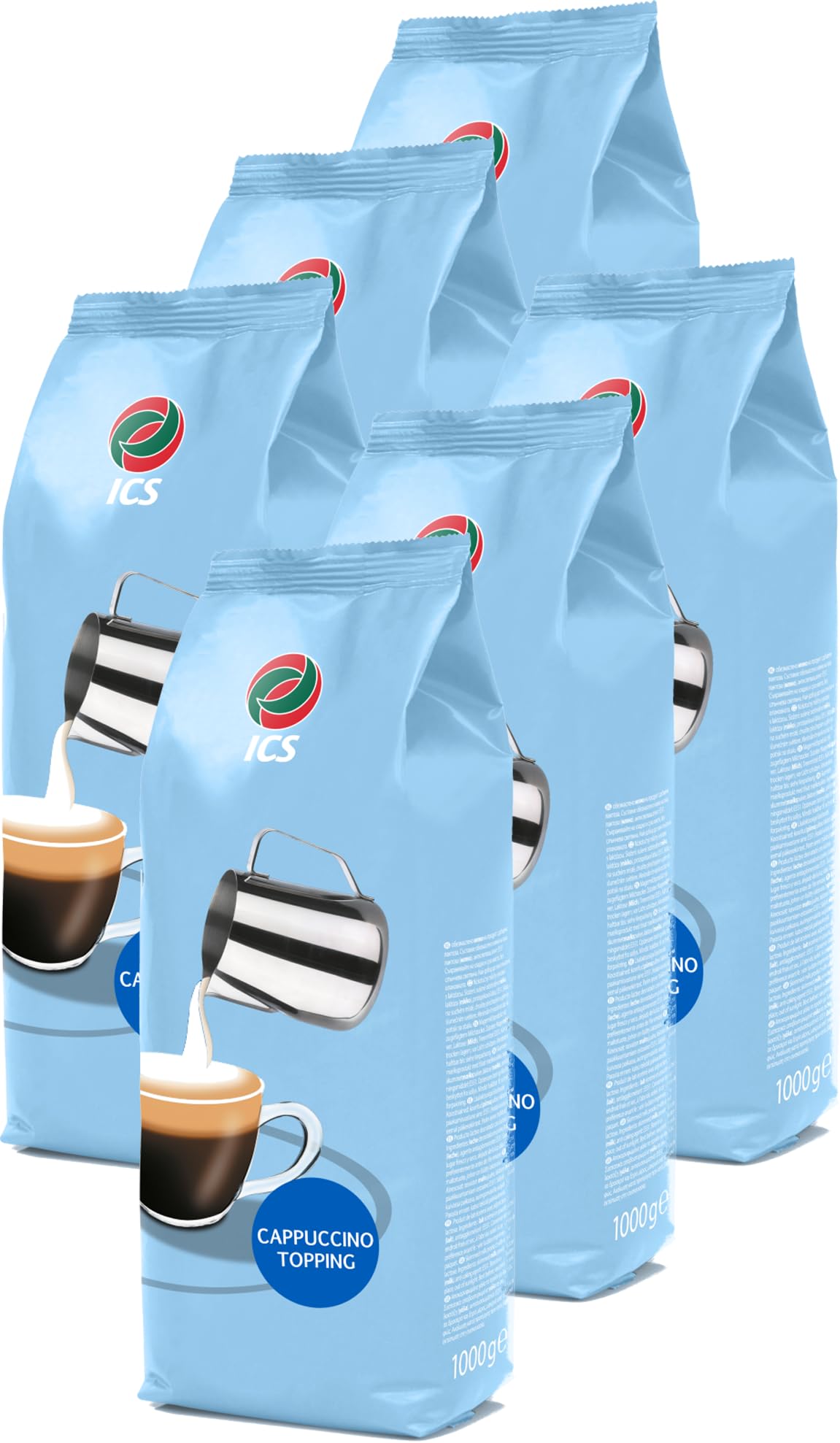 ICS Gourmet Cappuccino Topping 6 x 1.000g | Automatenfähiges ...