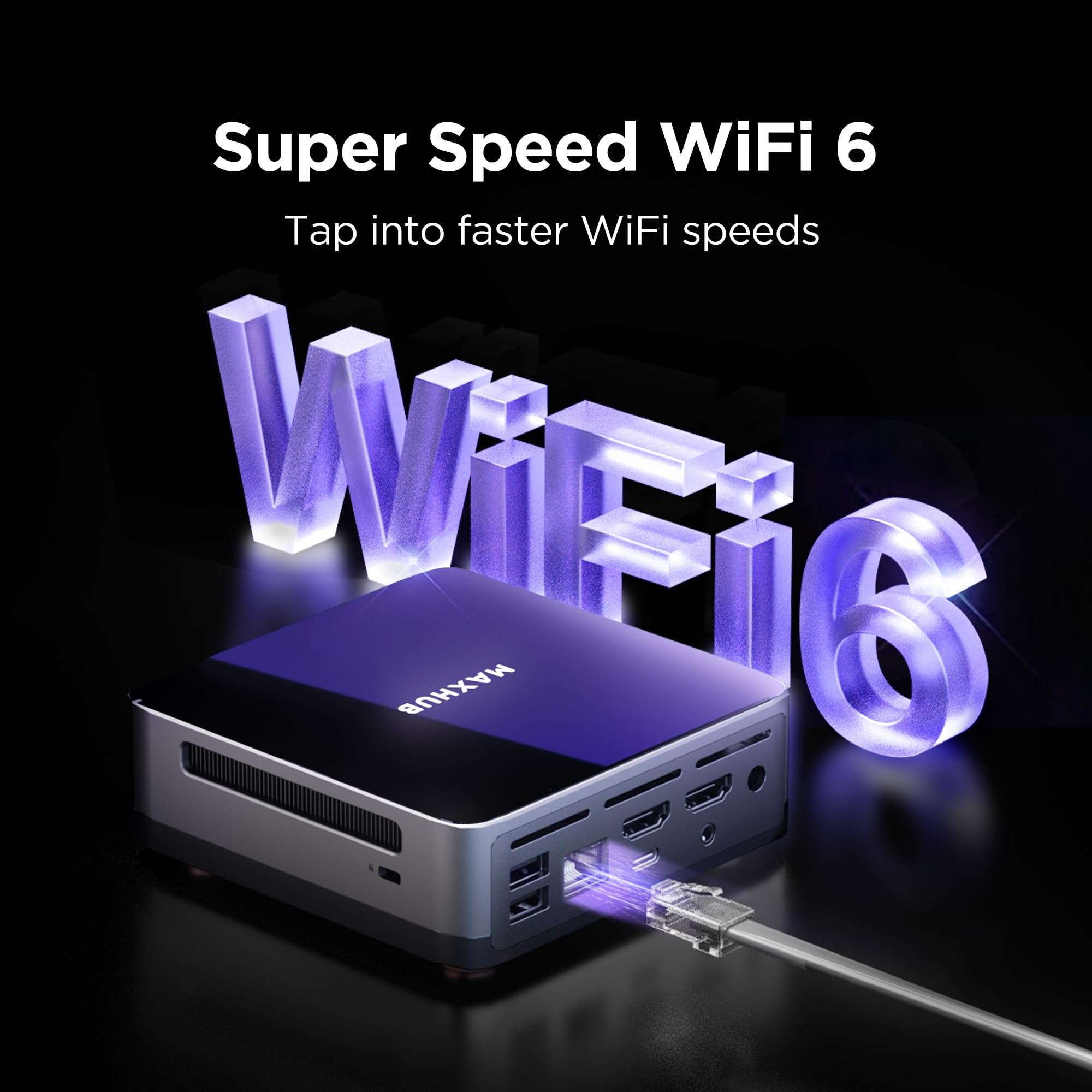Snapklik.com : MAXHUB Mini PC Win 11 Pro Mini Computer i5-12450H